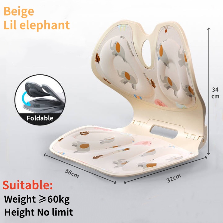 【MY 24h Ship】Waist Support Cushion Floor Chair Prevent Hunchback ...