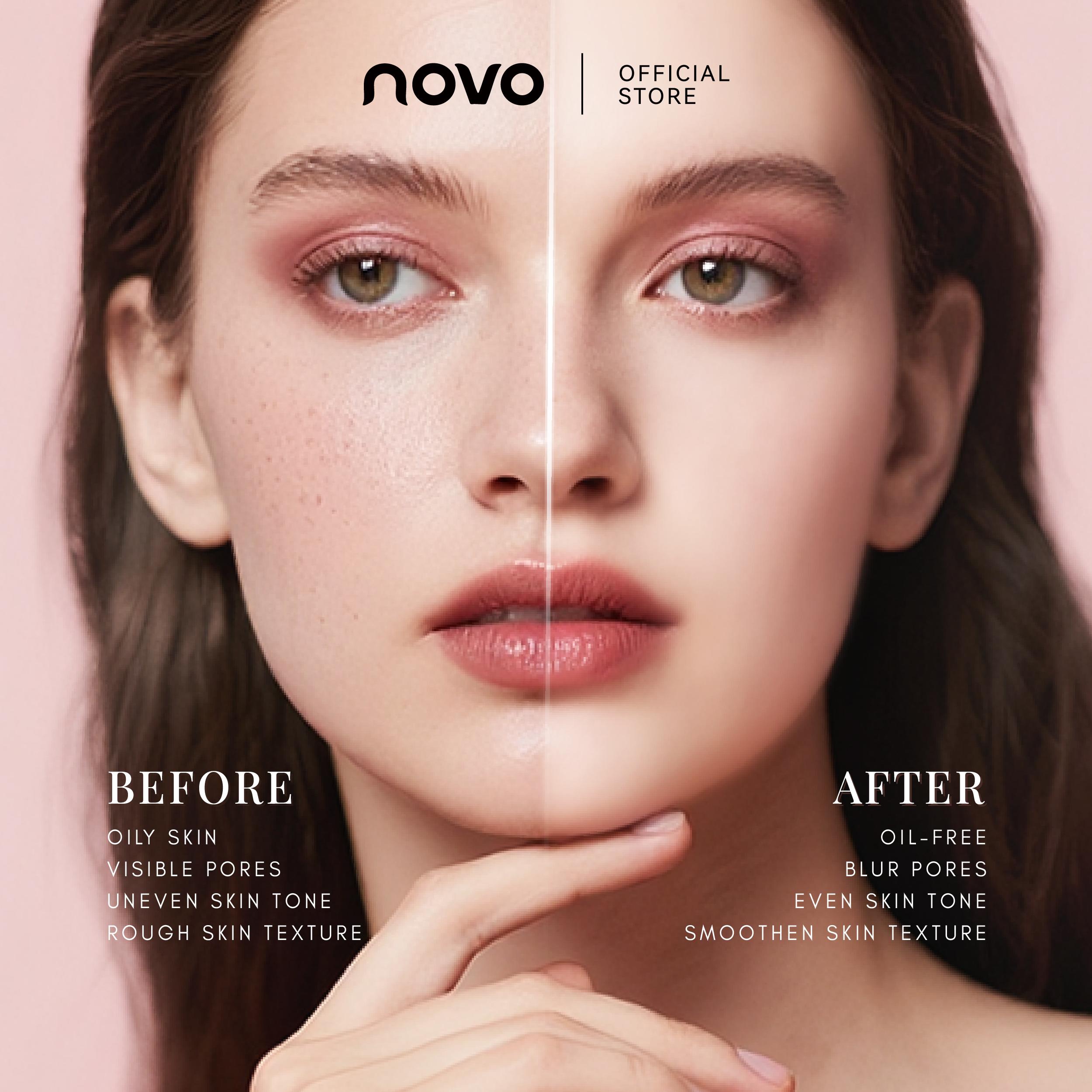 NOVO 9033 12-hour Oil-control Setting Loose Powder Smooth Makeup ...