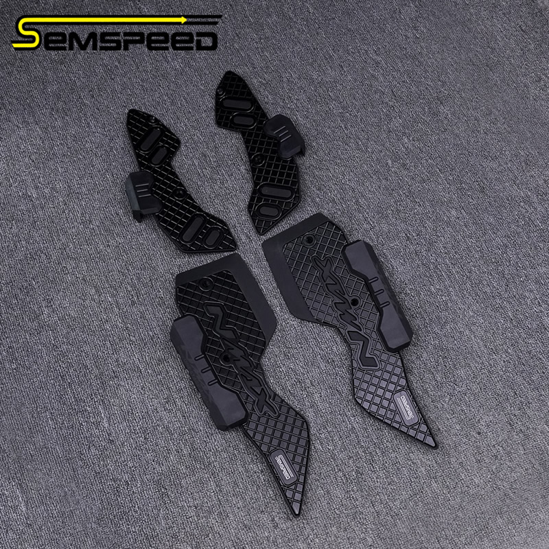 【SEMSPEED】For Yamaha NMAX 155 150 125 V3 Techmax Turbo 2025 Motorcycle CNC Footrest Footboard ...