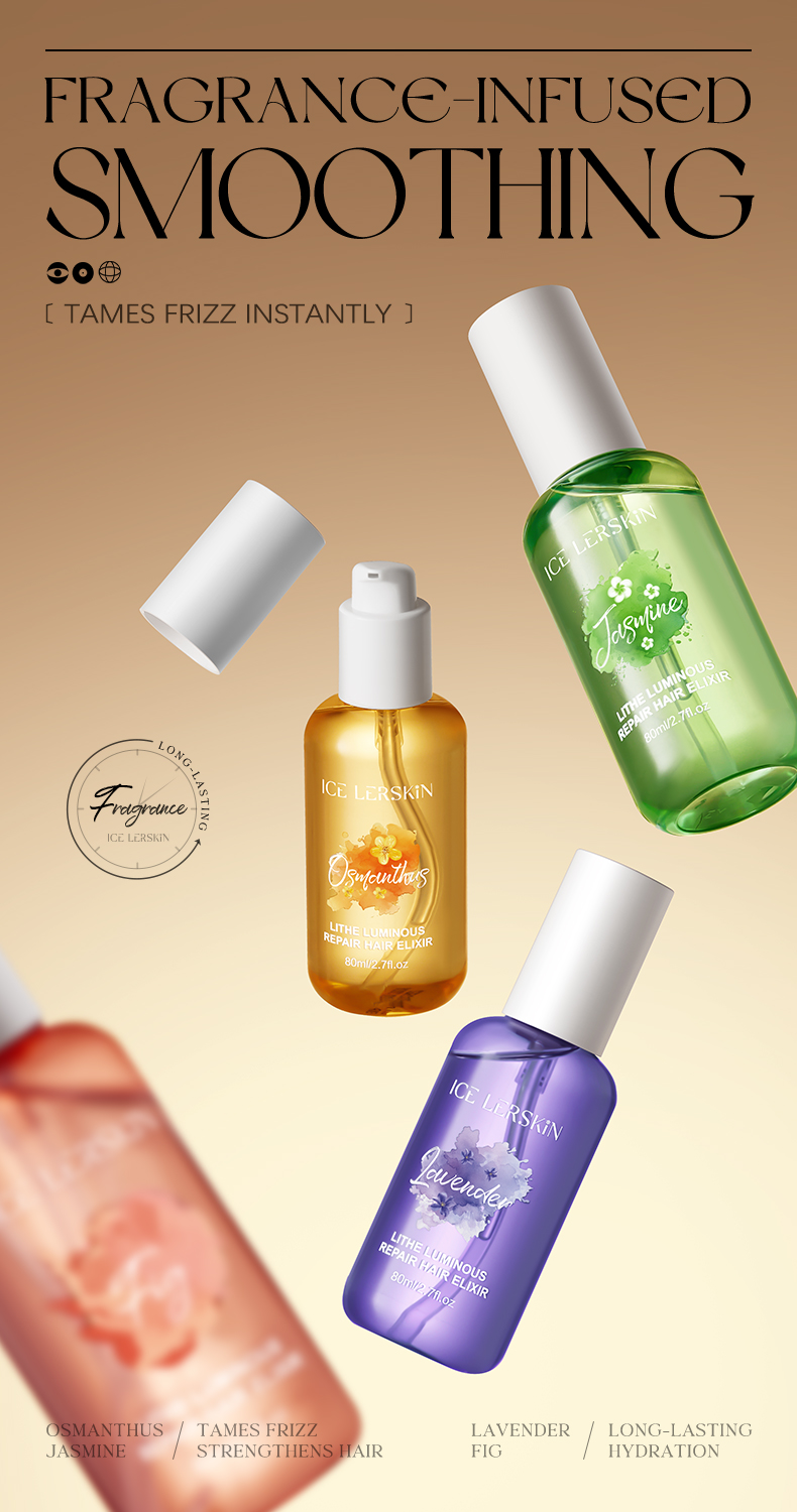 [Limited buy 1 take 1]ICE LERSKIN Lithe Luminous Hair Oil Elixir 80ml ...