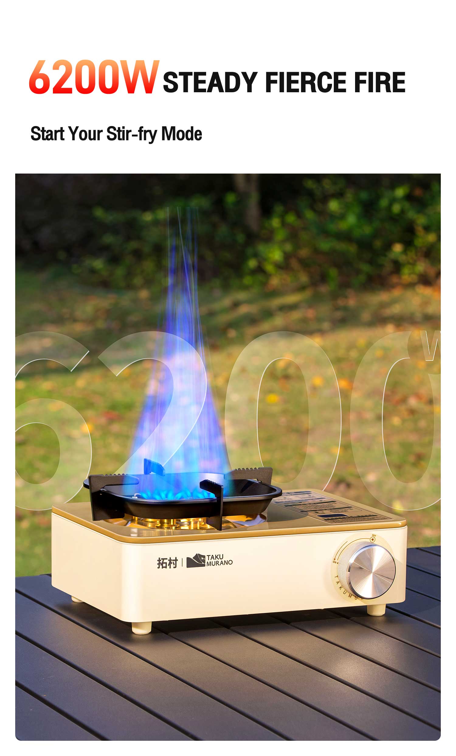 Mini Cassette Gas Stove 𝟲𝟮𝟬𝟬𝗪 𝗛𝗶𝗴𝗵-𝗙𝗶𝗿𝗲𝗽𝗼𝘄𝗲𝗿 Dapur Kaset Outdoor ...