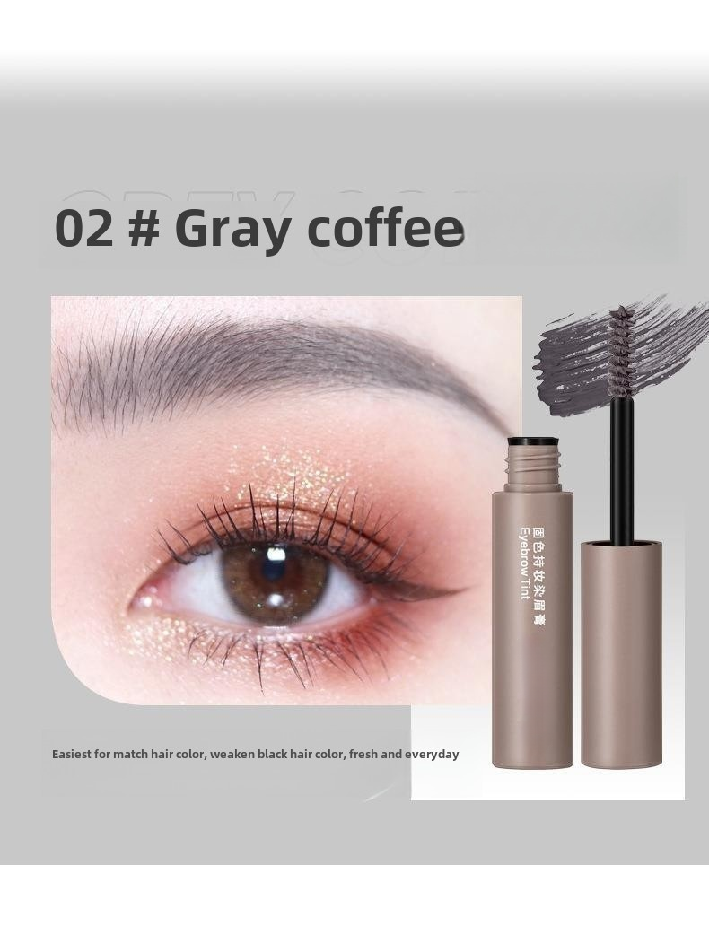 Waterproof & Sweat-proof Brow Tint Gel - Natural Vegan Long-lasting ...