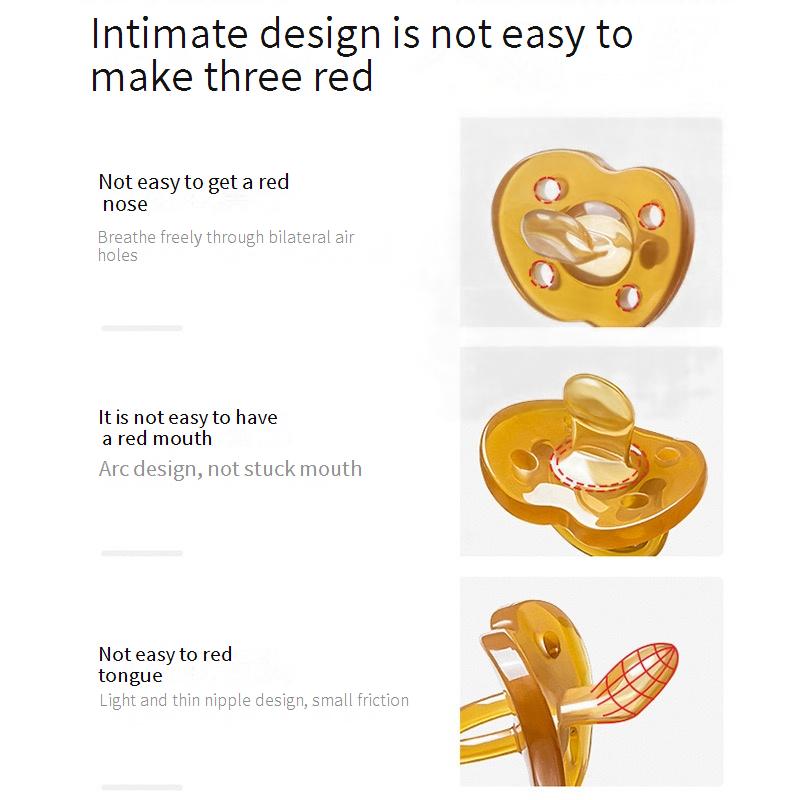 Anti-Colic Pacifier For Newborns 0-6 Months Super Soft Christmas Gifts ...