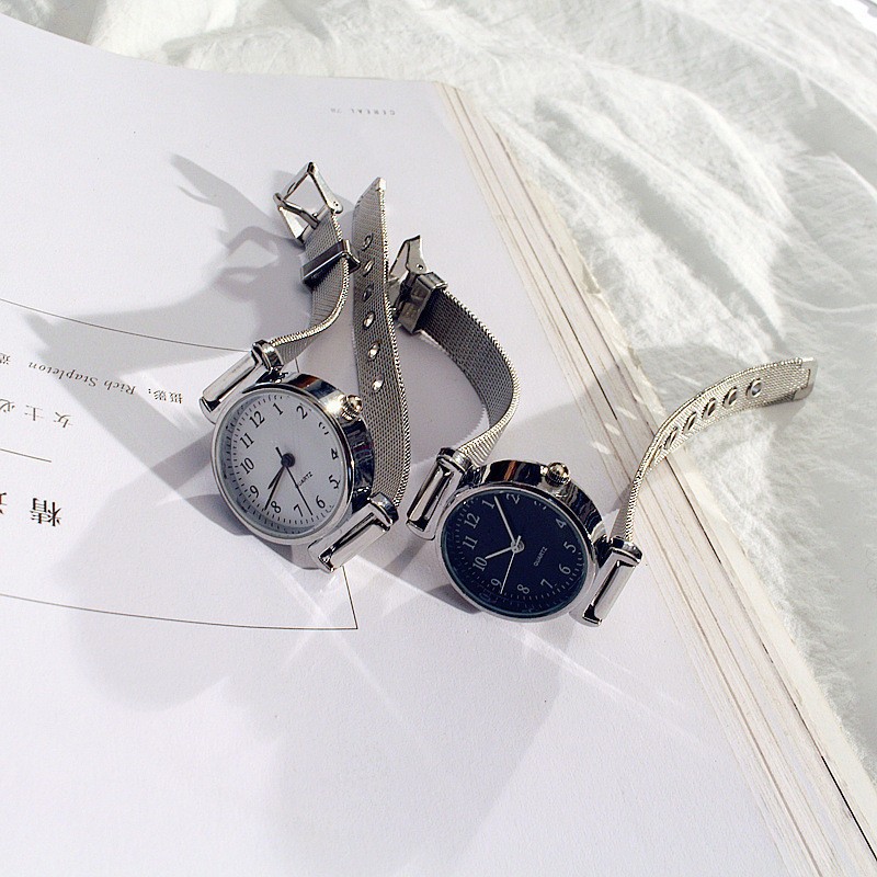【READY STOCK】Korean Simple Round Watch Retro Waterproof Quartz Watch ...