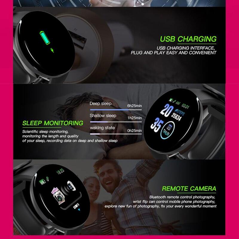 Original Bluetooth Call Smart Digital Watch for Men Color Touch Screen Sports Watches For ...