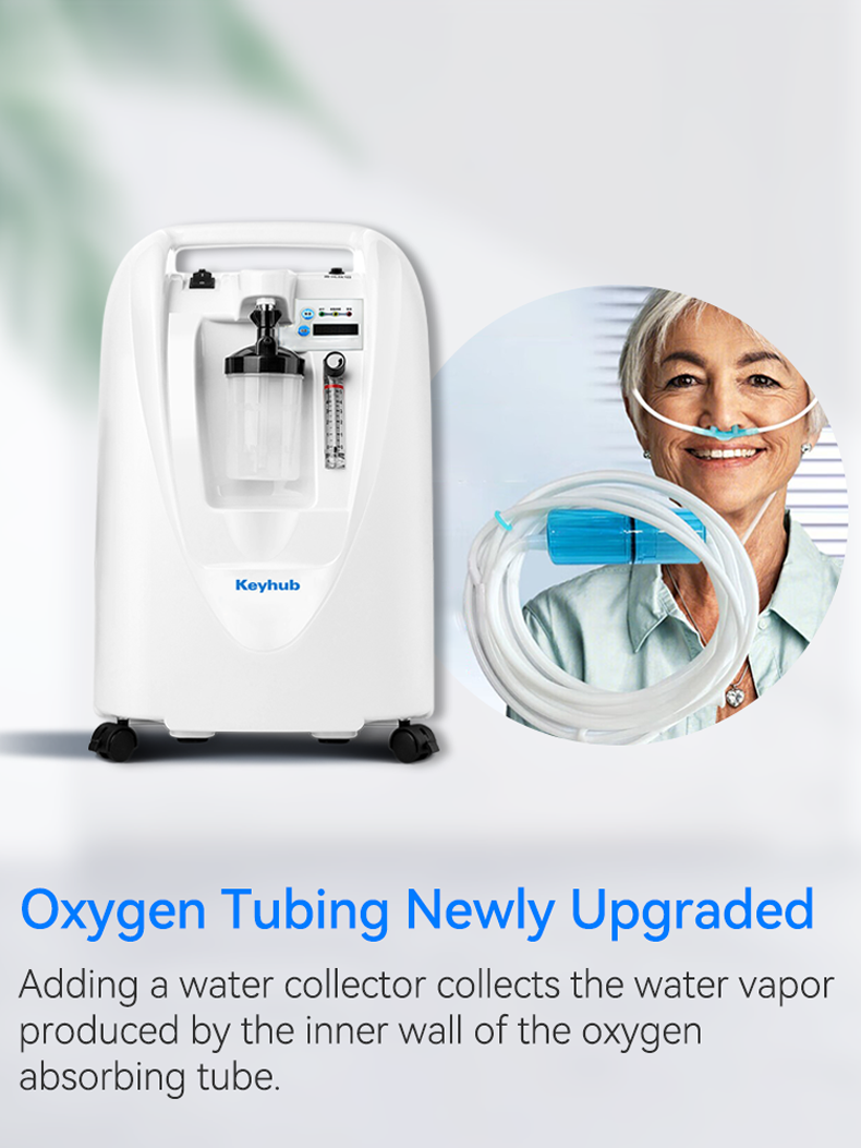 Keyhub Oxygen Concentrator 5L + Bottle Humidifier + Nasal Oxygen ...