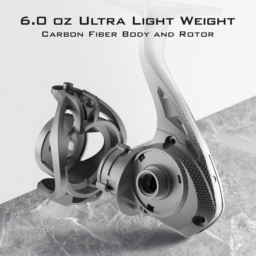 KastKing Zephyr 1000 SFS Spinning Reel Ultralight Spin Finesse System ...