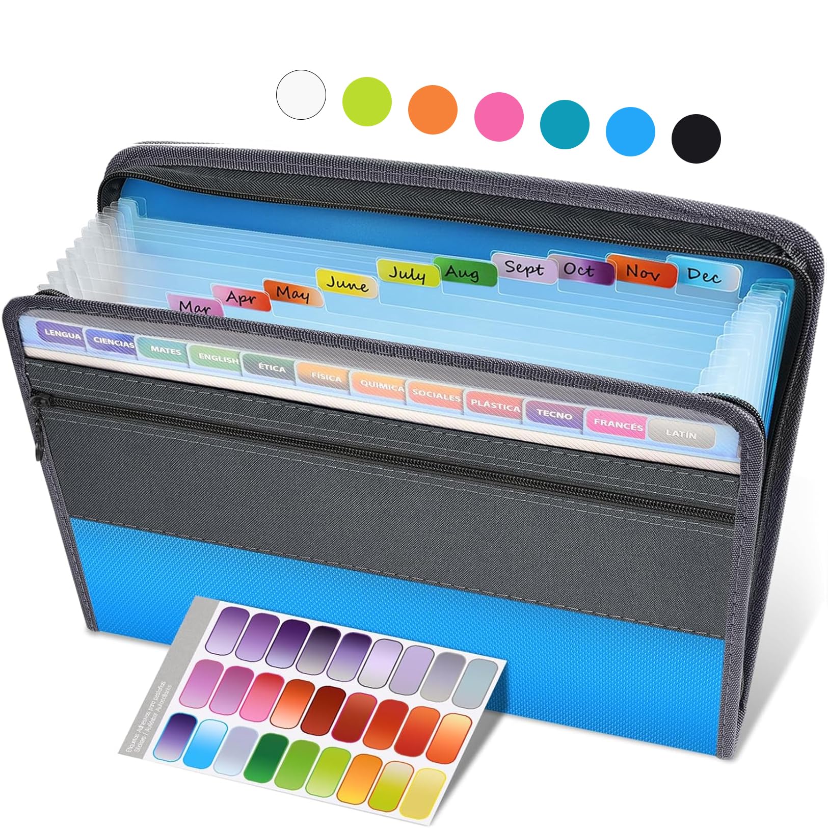 Expanding File folder、Folder fail 、File folder A4 Size 、13 Pockets ...