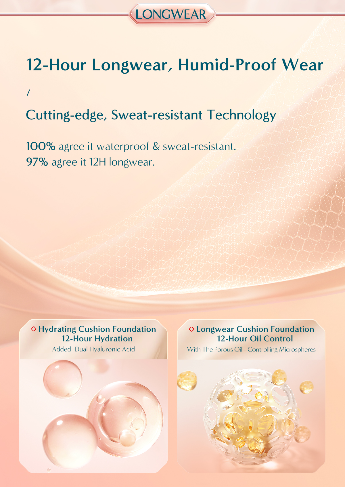 花西子 Florasis Perfect Canvas Cushion Foundation Longwear/Hydrating ...