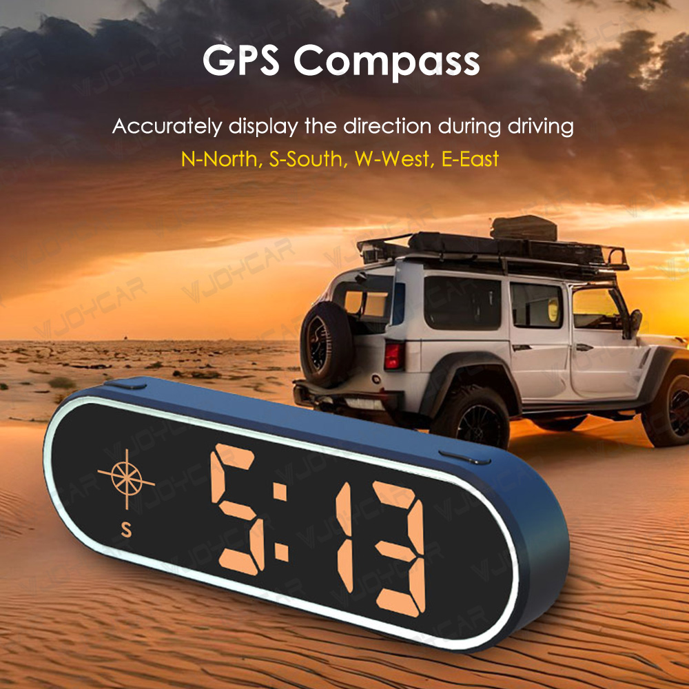 Digital HUD GPS Speedometer Universal Car Heads-Up Display Speed Meter ...