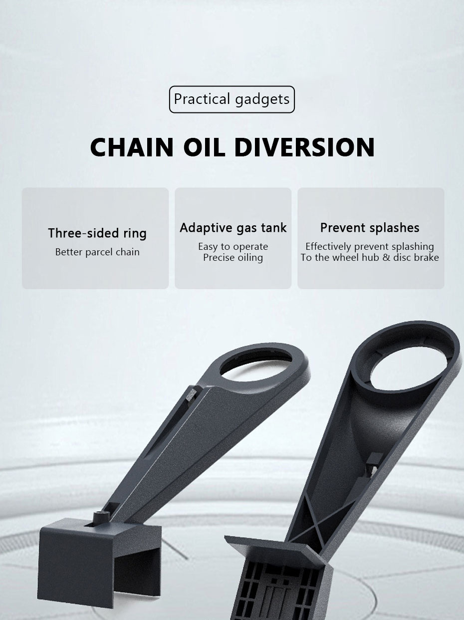 SEAMETAL Motorcycle Chain Oiler Spray Gear Motorcycle Chain Oil ...
