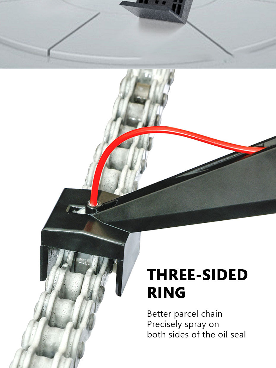 SEAMETAL Motorcycle Chain Oiler Spray Gear Motorcycle Chain Oil ...