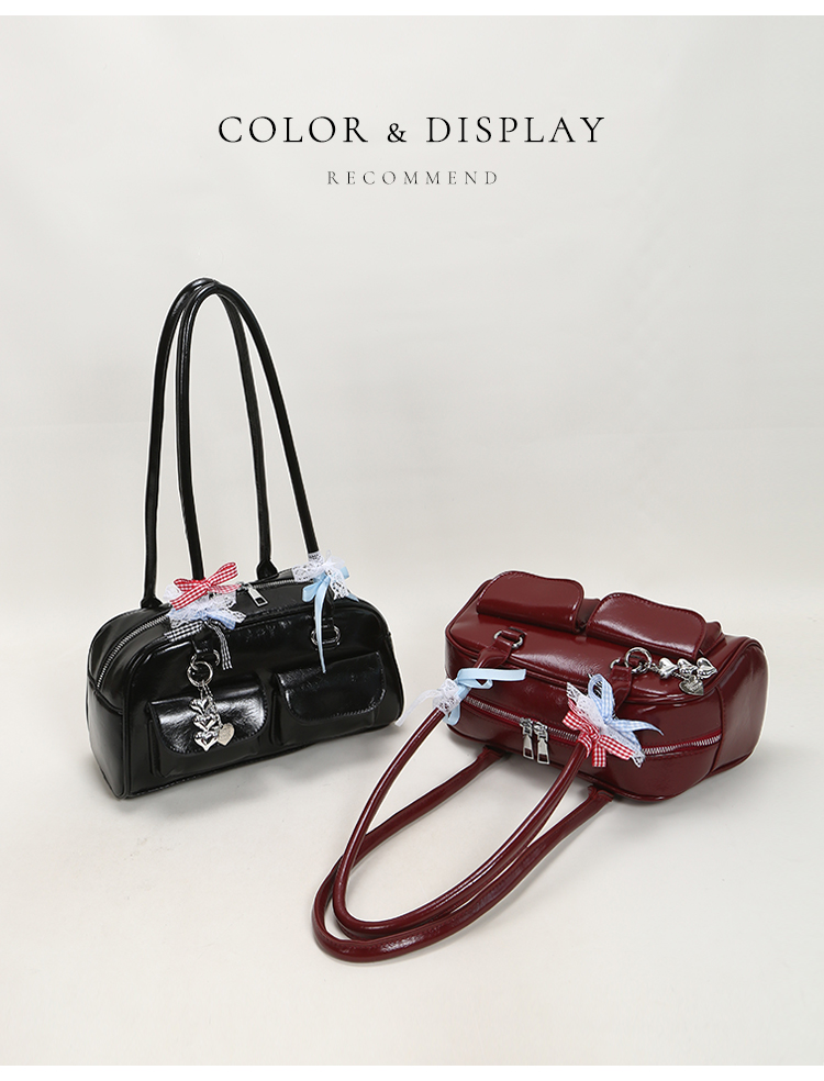 Caidre Underarm Bag High-End Bowling Handbag Commuter Shoulder Bag ...