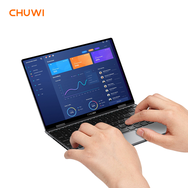 CHUWI MiniBook X Laptop Tablet PC 2 In 1 12GB LPDDR5 512G SSD Intel ...