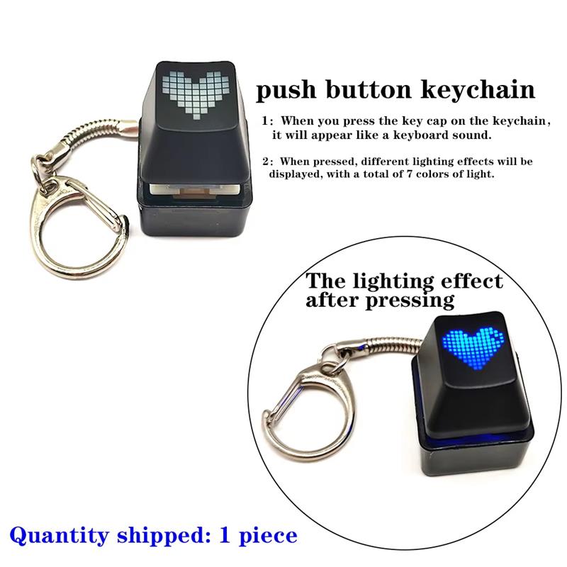 Mechanical Blue Switch Keychain For Keyboard Switches Tester Kit Six ...