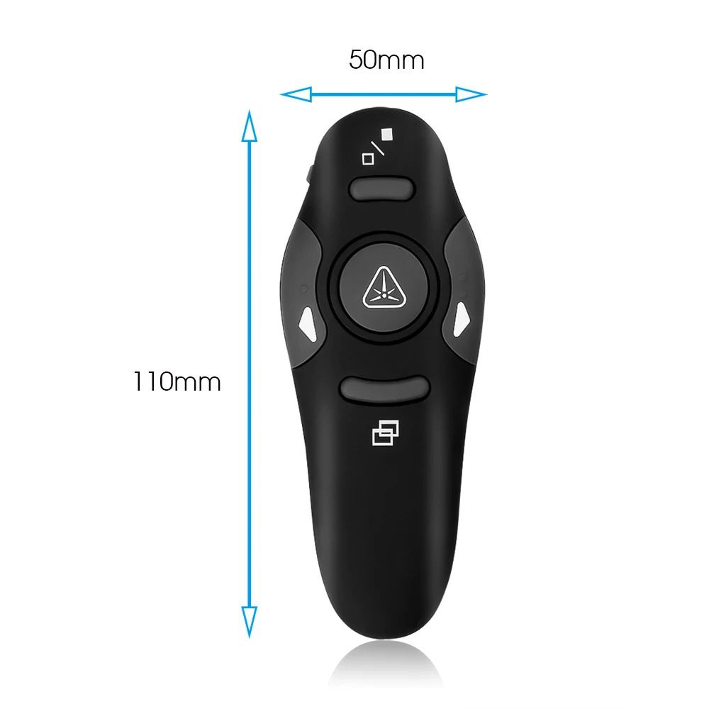 2.4GHz Wireless USB PPT Flip Pen Pointer Clicker Presenter with Red ...