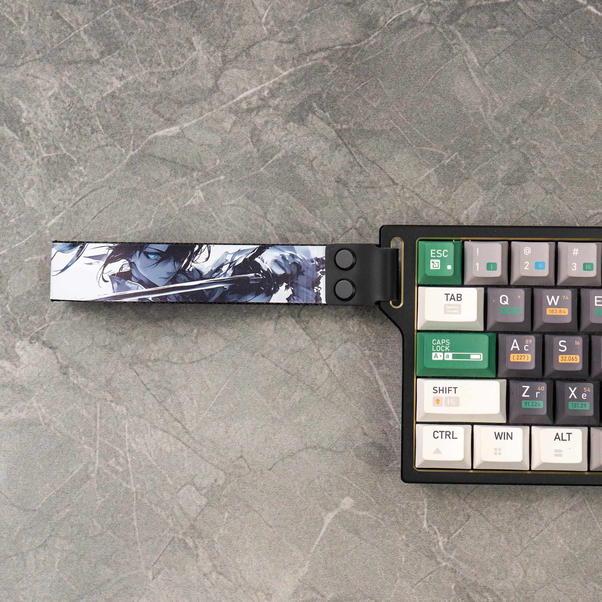 Multiple Universal Menga Comic keyboard Strap Decorative with Stick-on ...