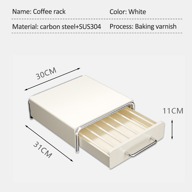 SimpleJoy Coffee Capsule Storage Cabinet Coffee Machine Shelf with ...