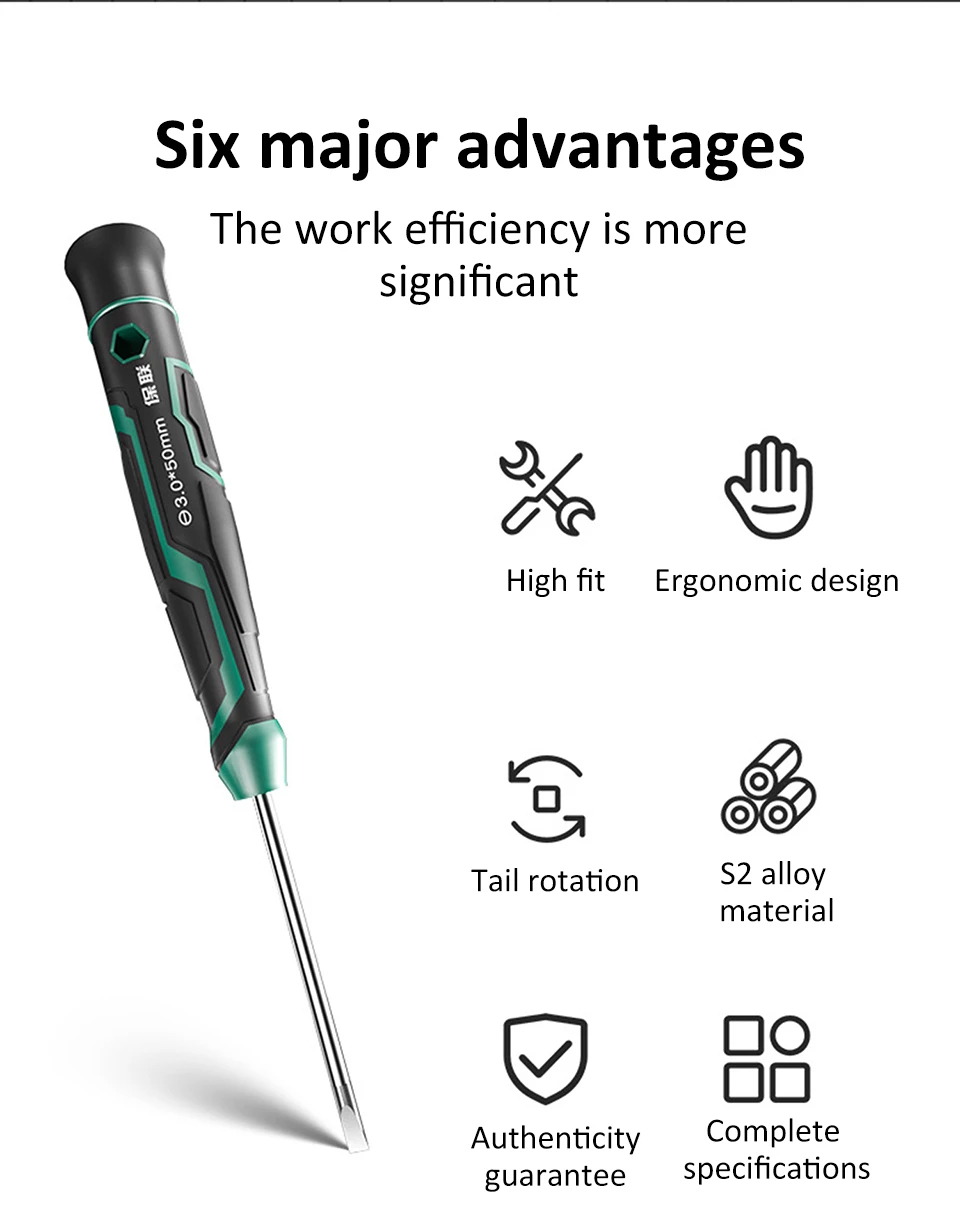 Precision Screwdriver Tools Mini Magnetic Screwdrivers with Phillips ...