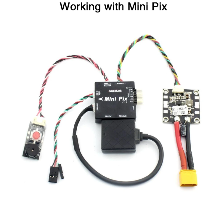 Radiolink TS100 V2 Mini M10N M8N GPS For Crossflight Mini Pix Pixhawk ...