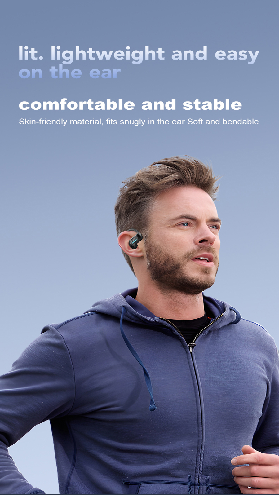 Lenovo ERAZER X8 AI languages translate Earphones OWS Bluetooth Earphones Sport Wireless ...