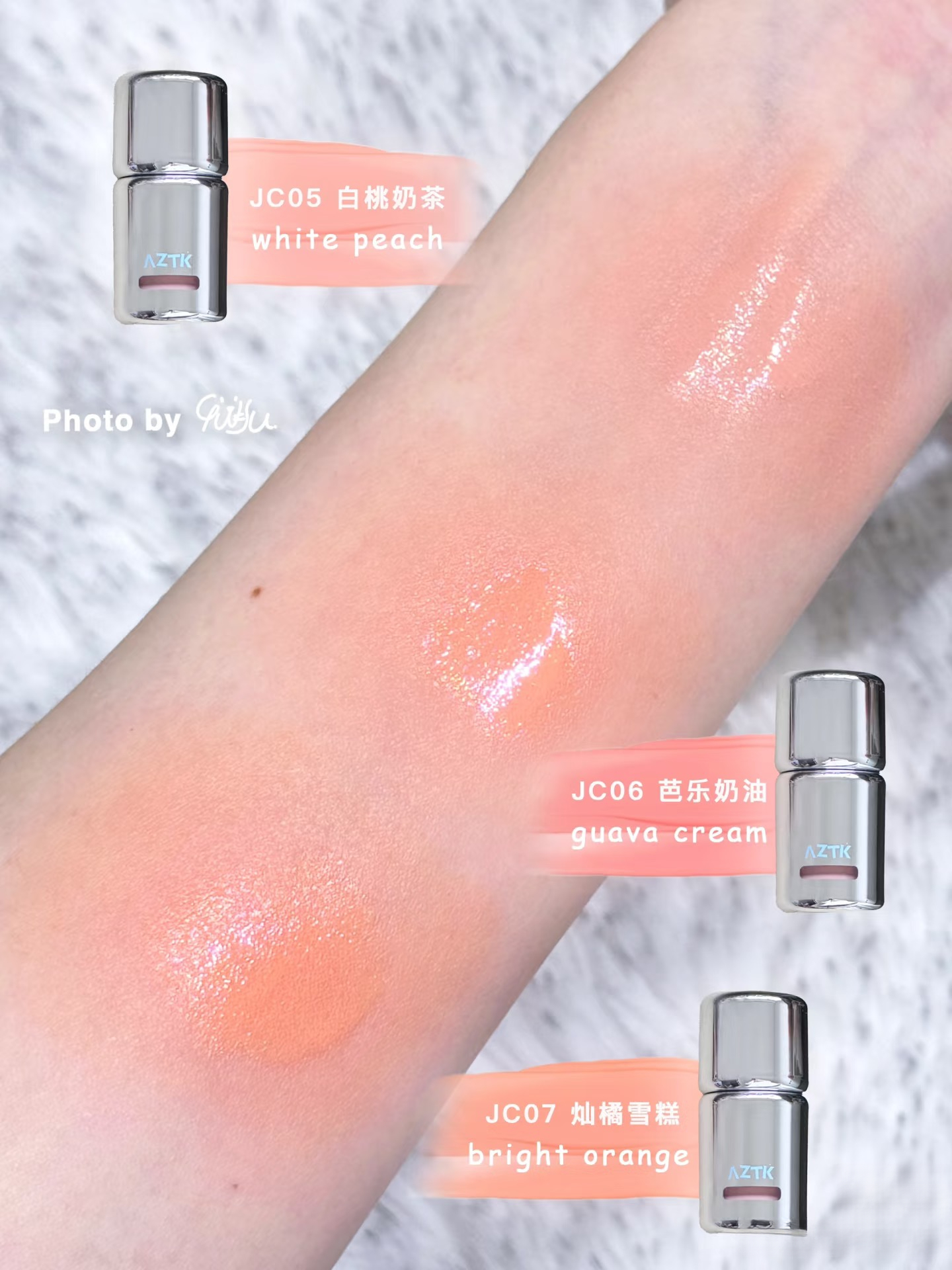 aztk液体腮红🌟本地发货🌟aztk blush aztk liquid blush jc04 Expansion Shrinkage Ambiance Fixing Matte Low ...