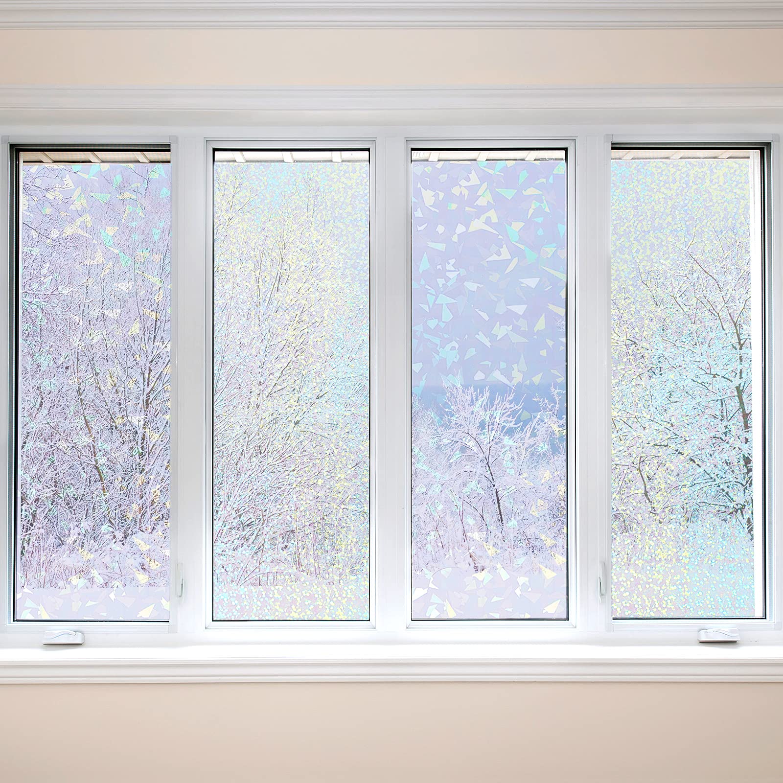 10Pcs Holographic A4 Vinyl Sticker Paper, Clear Self-Adhesive ...