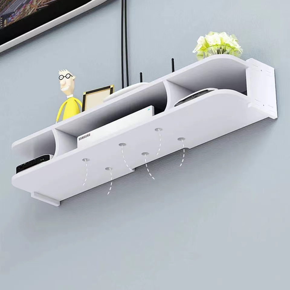 ASEPA Shelf Wifi Router Socket Rack Storage Box TV Holder Projector ...