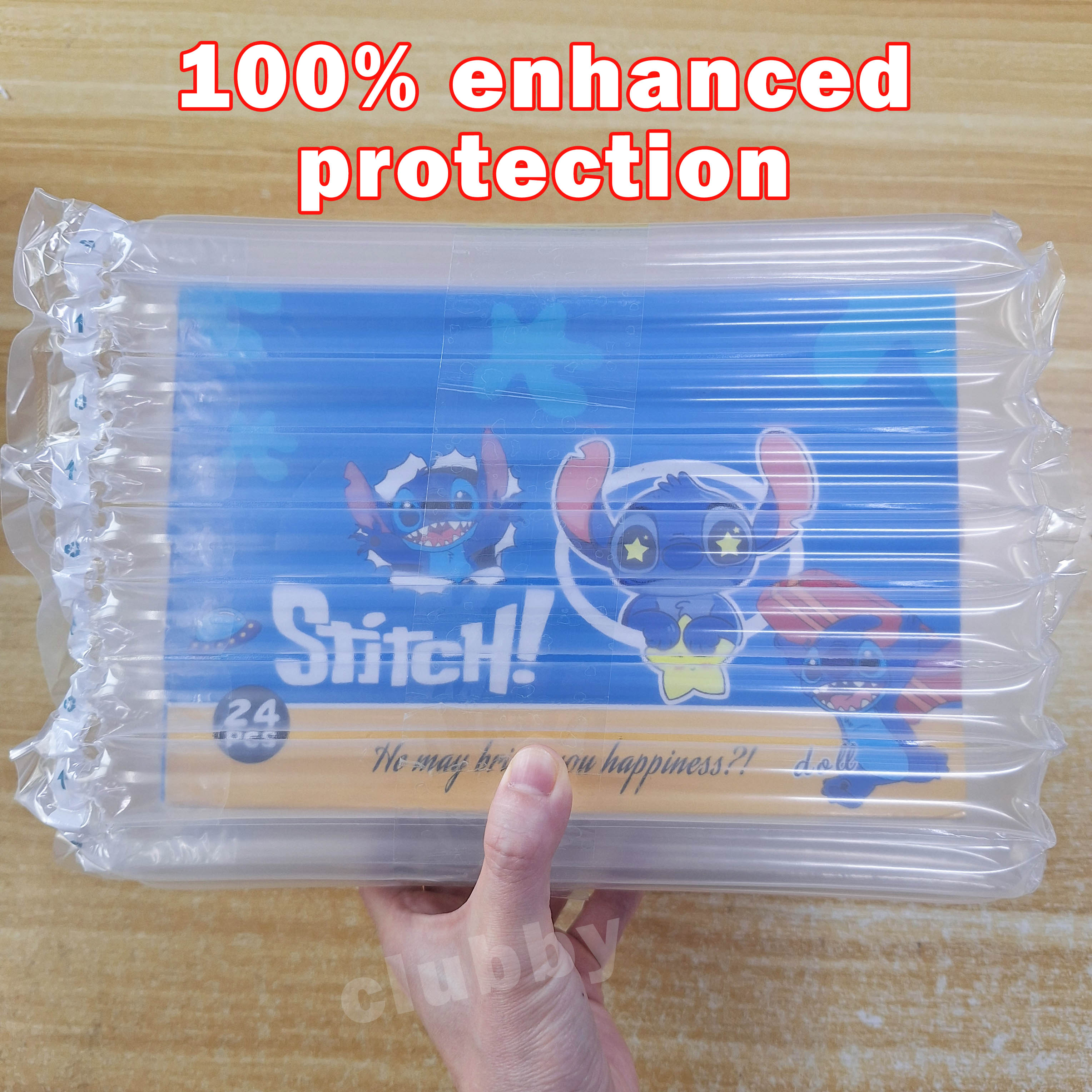 24 Stitch keychain blind box Disney key ring Figure mini gift cute ...