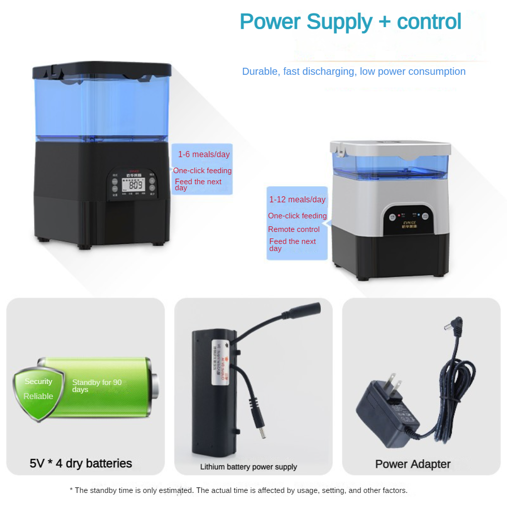 Automatic Smart Fish Feeder Feeder Indoor Large Fish Tank Automatic ...