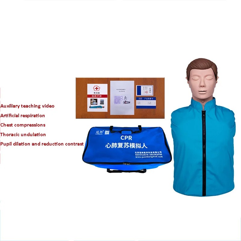 𝗛𝗮𝗹𝗳 𝗕𝗼𝗱𝘆 𝗔𝗱𝘂𝗹𝘁 𝗖𝗣𝗥 𝗠𝗮𝗻𝗶𝗸𝗶𝗻 Manikin AED First Aid Professional adult ...