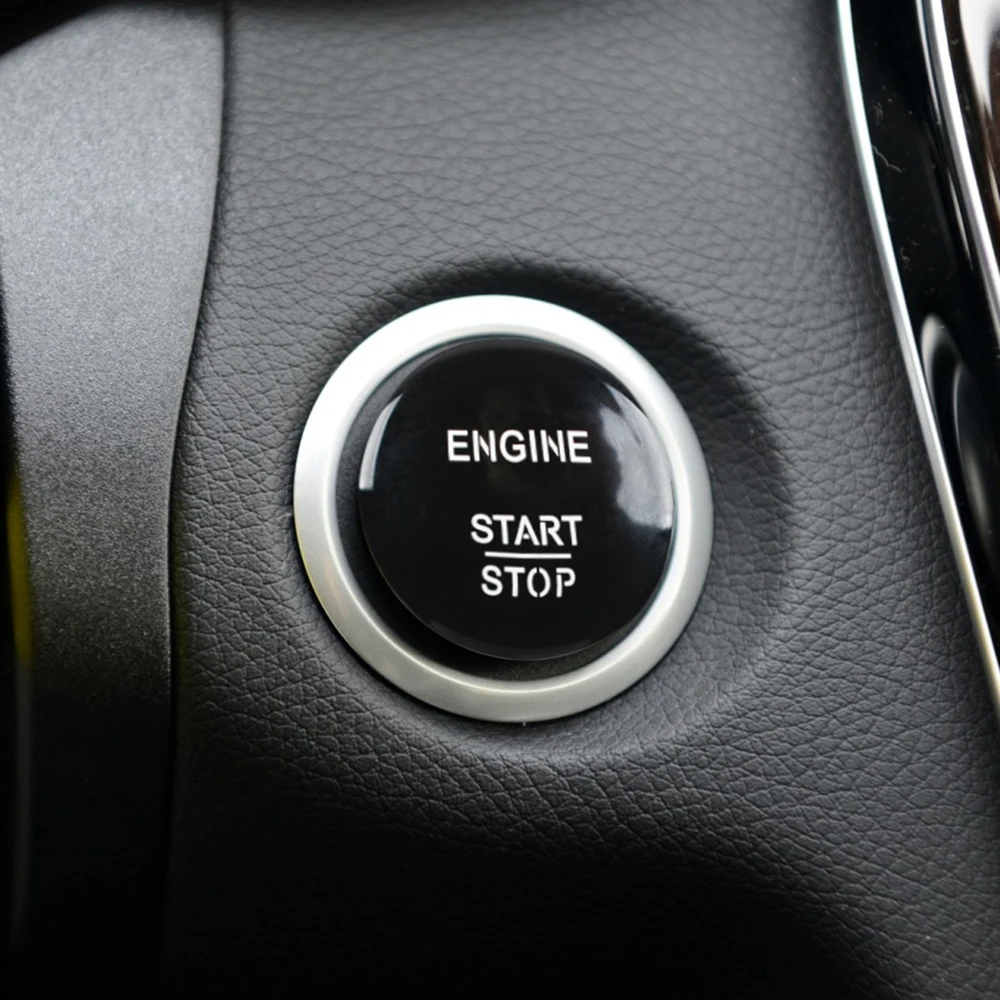 Car One-click Start Stop Button Engine Ignition Push Switch For Mecedes ...