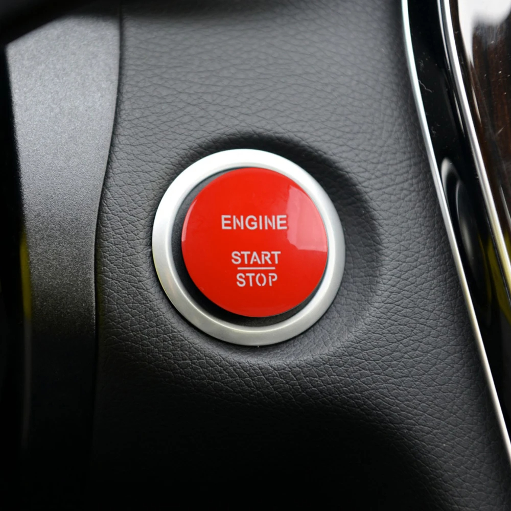 Car One-click Start Stop Button Engine Ignition Push Switch For Mecedes ...