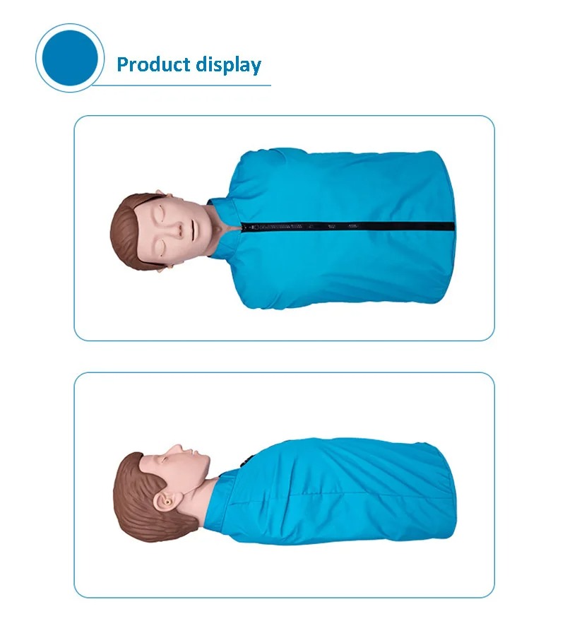 𝗛𝗮𝗹𝗳 𝗕𝗼𝗱𝘆 𝗔𝗱𝘂𝗹𝘁 𝗖𝗣𝗥 𝗠𝗮𝗻𝗶𝗸𝗶𝗻 Manikin AED First Aid Professional adult ...