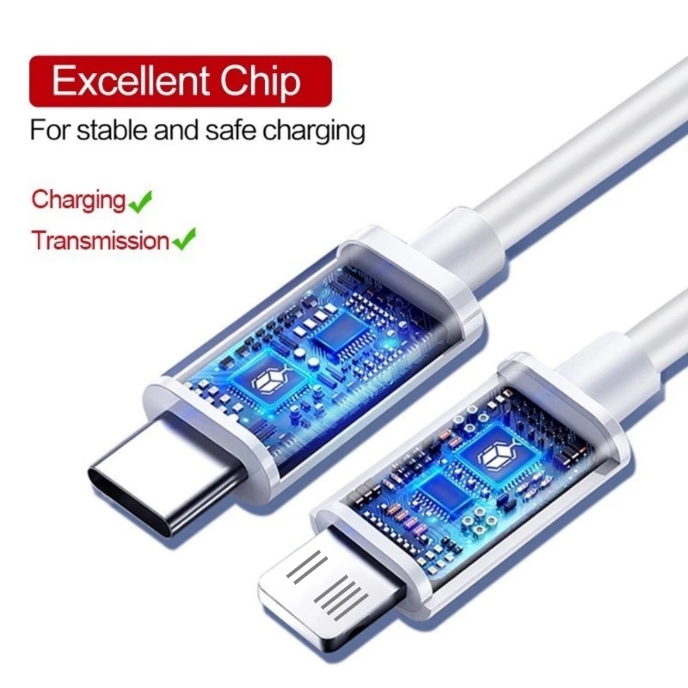 PD 20W Fast Charger and Type C to iOS Charging Cable for iPhone 6, 7, 8 ...