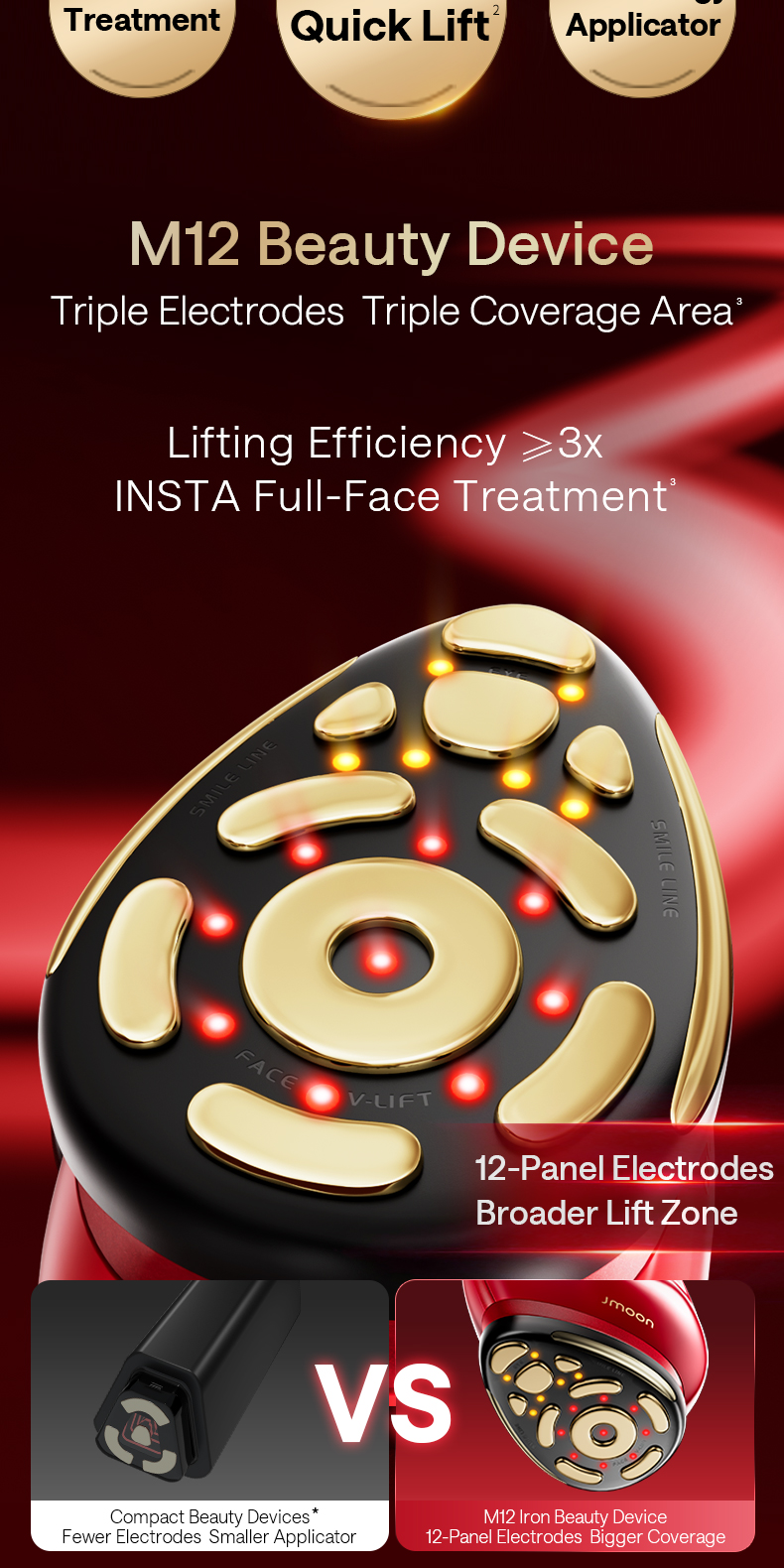 Jmoon M12 Collagen Glow Booster Skin Care Booster Penjagaan Kulit Iron ...