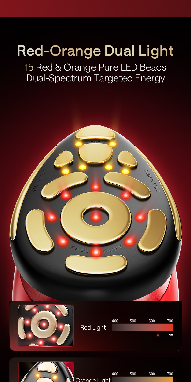 Jmoon M12 12-electrode Oversize Iron Beauty Device 3x Lift and tighten ...