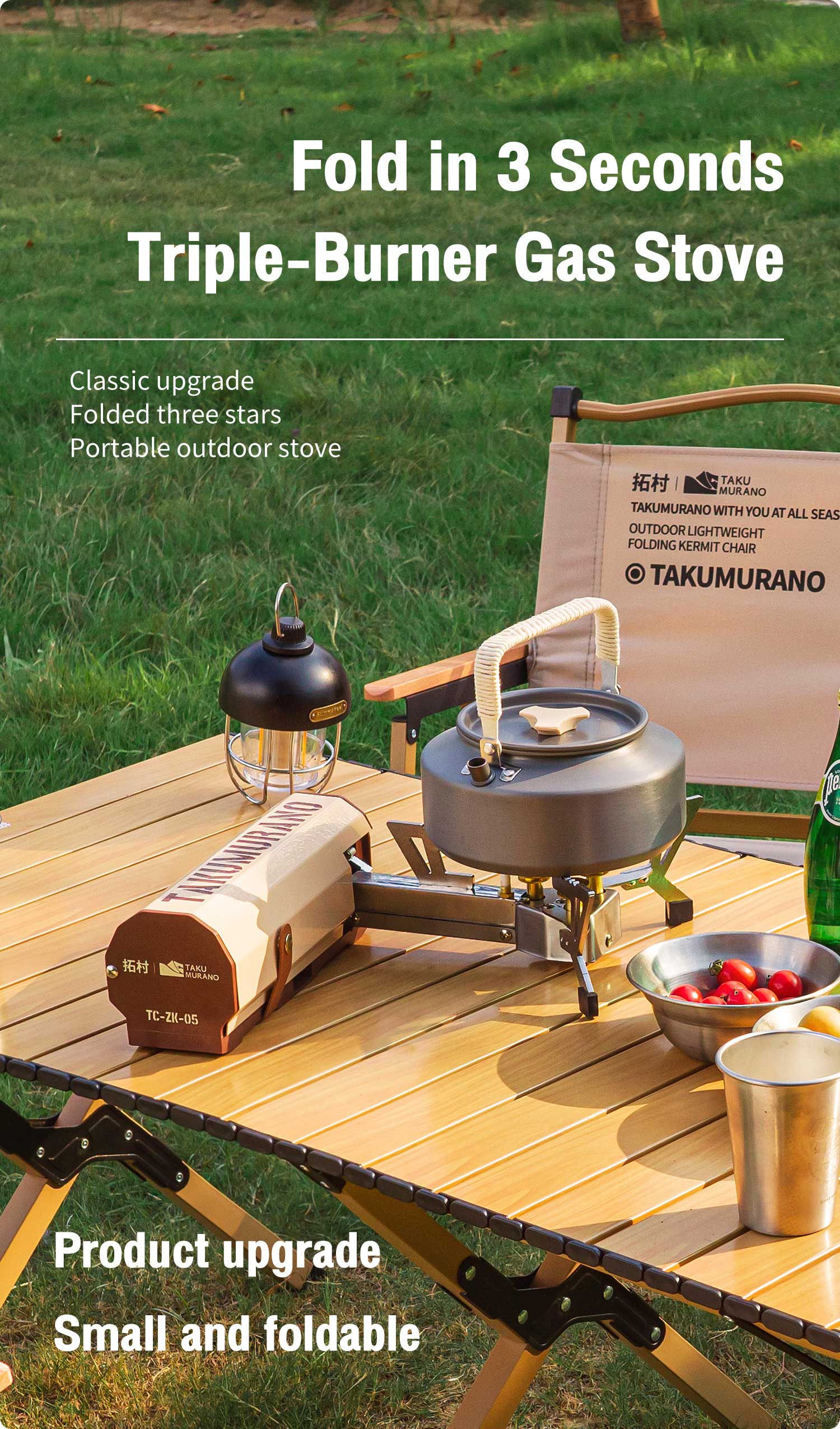 Foldable Gas Stove 6500W folding Cassette stove Kompor gas lipat mini ...