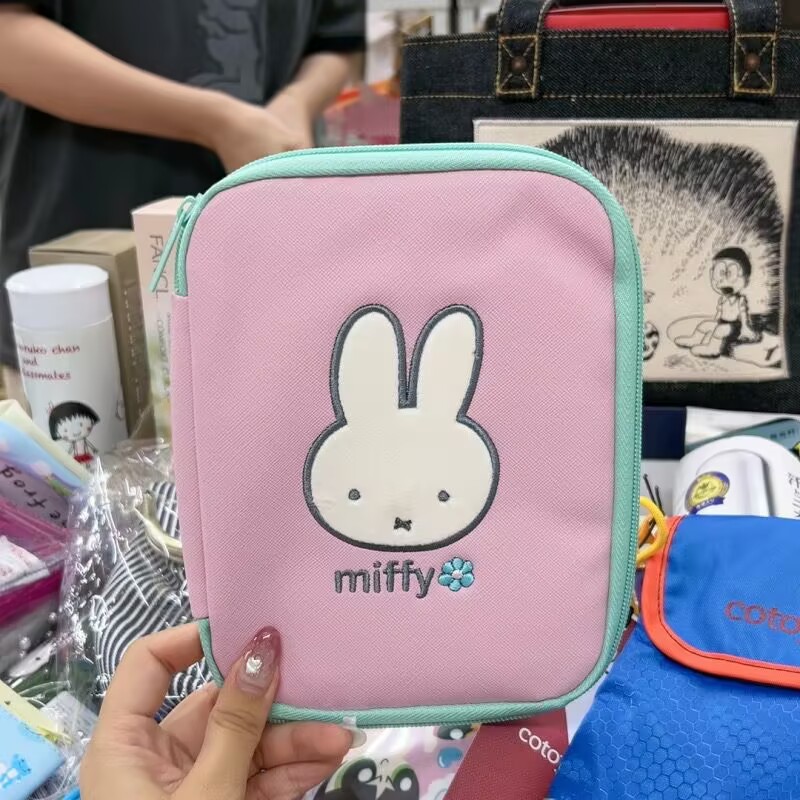 OHAYA | Miffy Embroidery Storage Bag Multi-Function Tool Bag Large ...