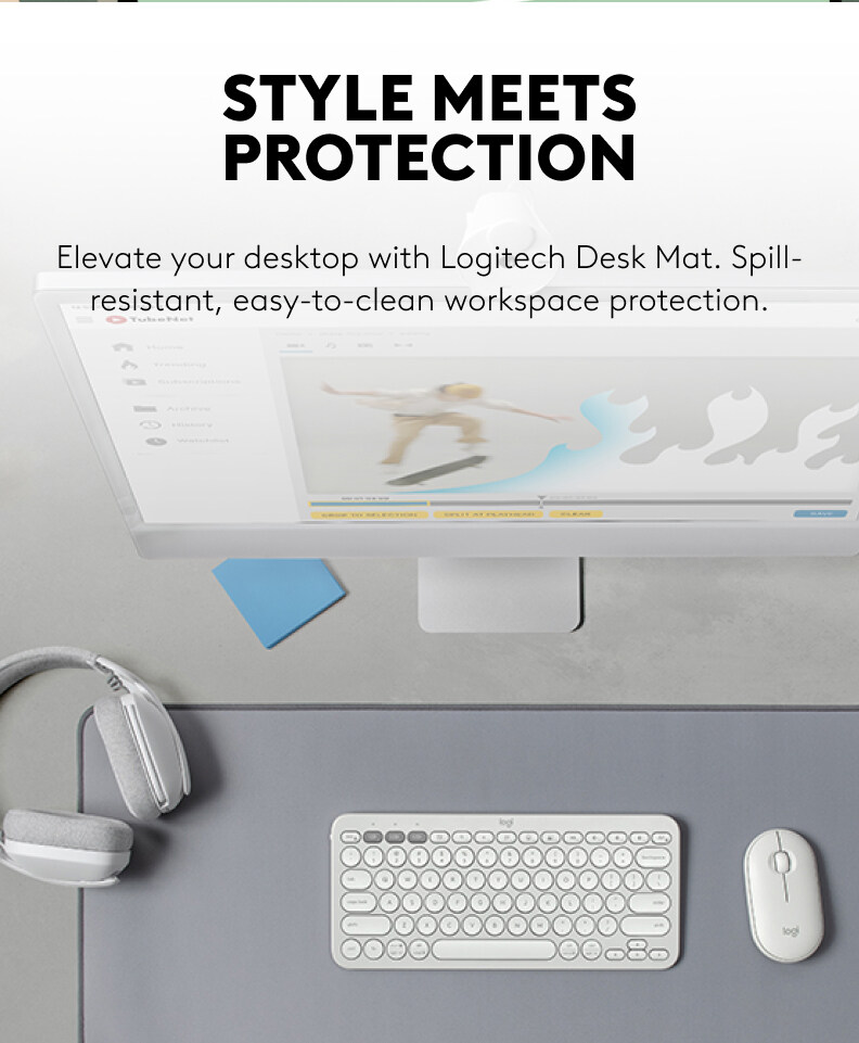 Logitech M350 Pebble Wireless Mouse | Bluetooth & USB Dual Mode ...