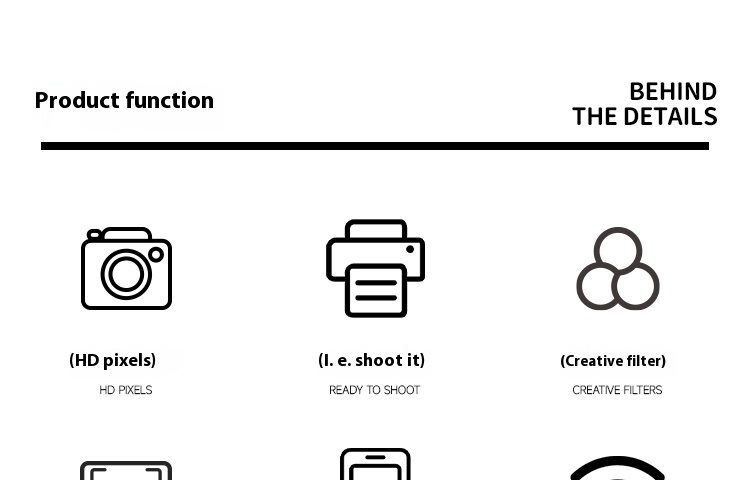 CHUZHAO D1 Pro Instant Camera Digital Camera Retro CCD High-definition ...