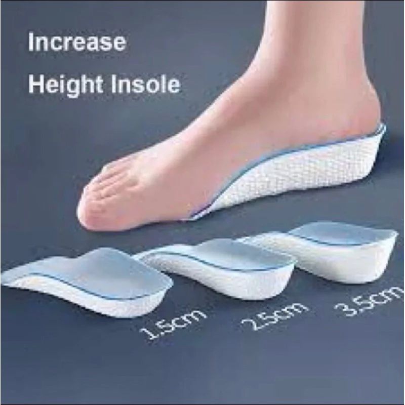 Orthopedic Heel Arch Support Insoles Soft Height-Enhancing Comfort for ...