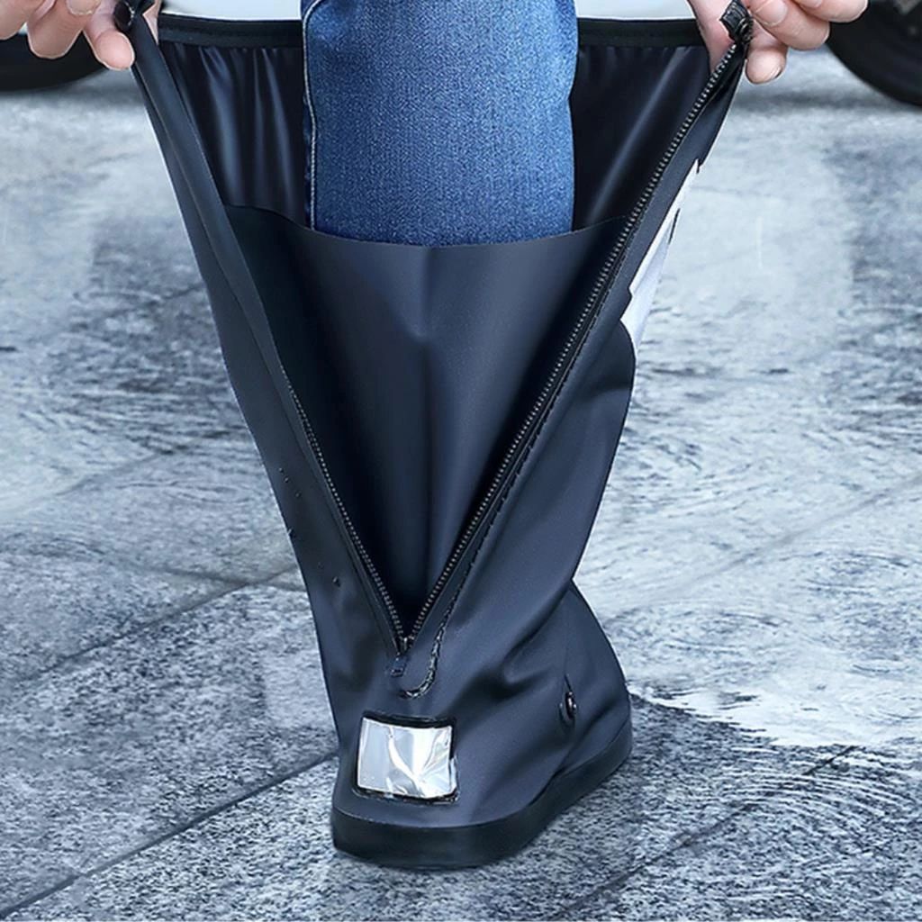 Waterproof Motorcycle Shoe Covers Anti-Slip Ideal Protection for Rainy ...