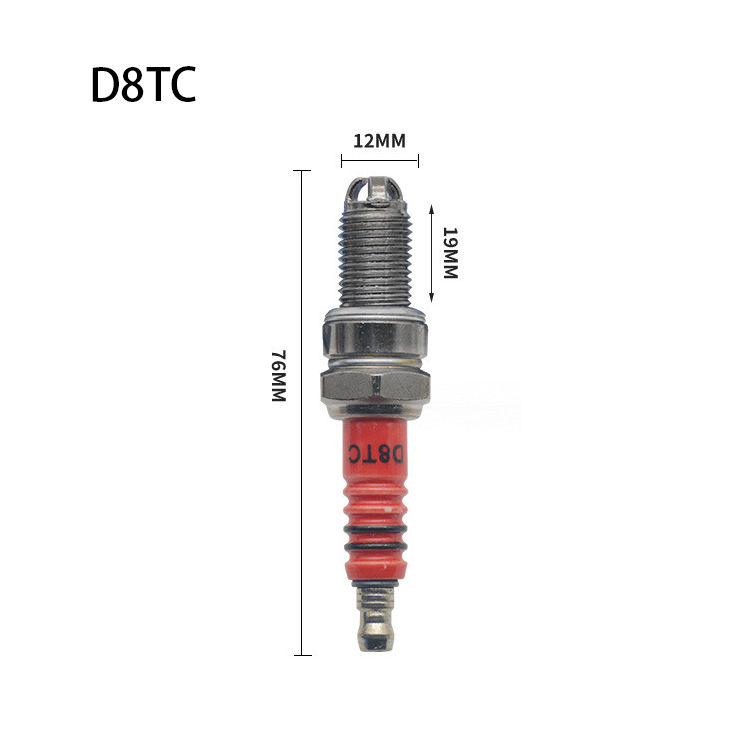 Spark Plug A7TC D8TC Universal 3-Electrode For 110cc 125cc Scooter ...