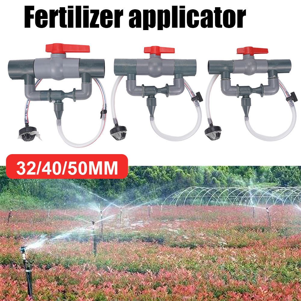 32/40/50mm Agriculture Venturi Fertilizer Injector Set Filter WaterTube ...
