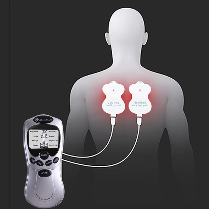 EMS 4Pads Massage Digital Therapy Machine Muscle Stimulation Body ...