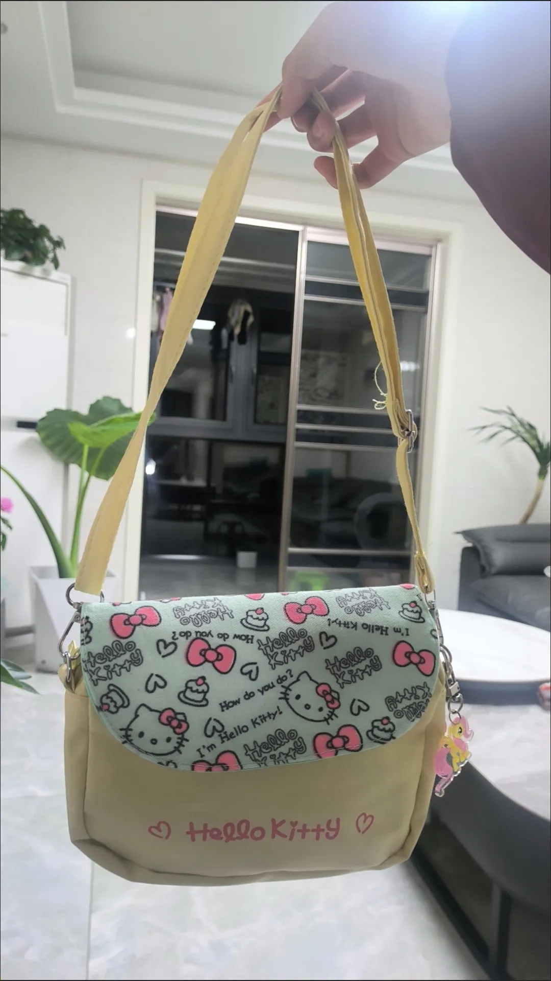 Japanese Medieval Rilakkuma Foldable Messenger Bag Pain Bag Storage Bag ...
