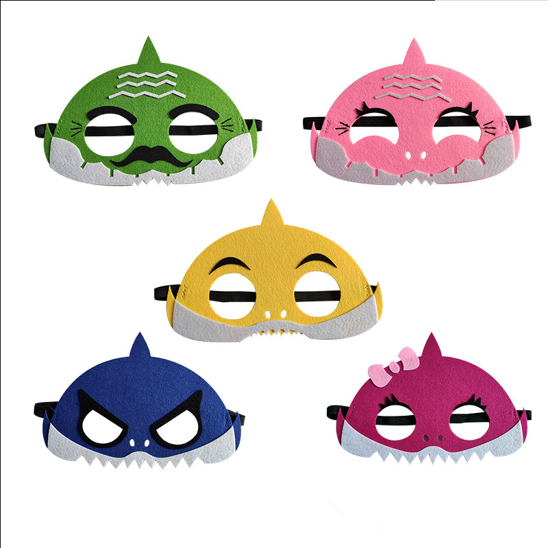 Baby Shark Mask Set Kid's birthday party dress up game mask PINKFONG ...