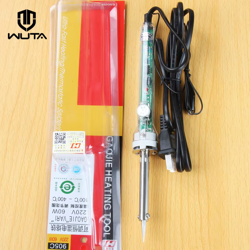 WUTA 220V 60W US Plug Electrical Soldering Iron Adjustable Temperature ...