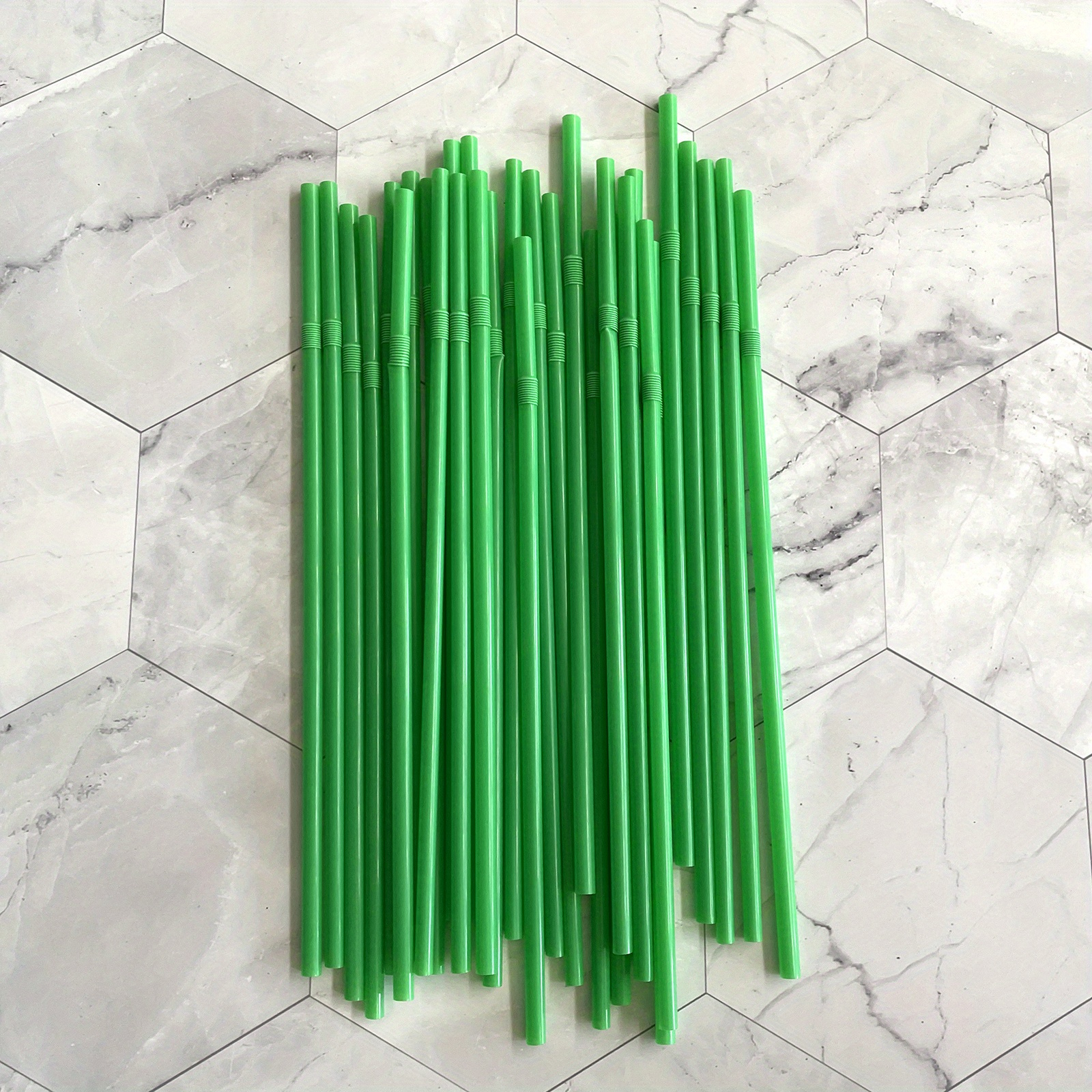 100/500pcs Flexible Plastic Straws Red Orange Yellow Green Pink Blue ...